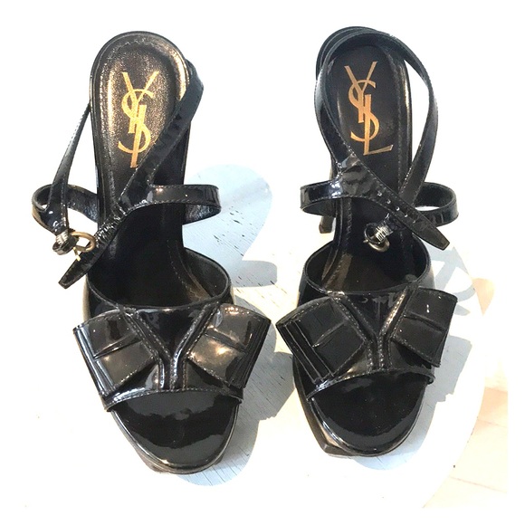 Yves Saint Laurent | Shoes | Ysl Tribute Bow Platform | Poshmark